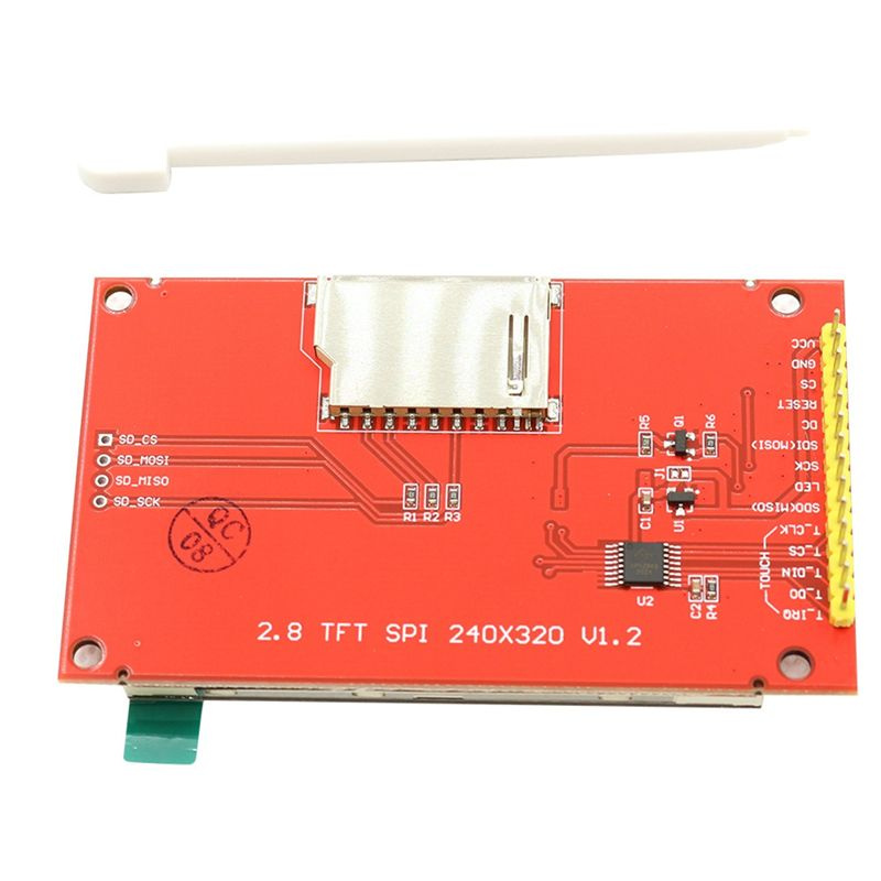 2,8-дюймовый SPI TFT LCD модуль 240X320 ILI9341 с сенсорным эк купить ...