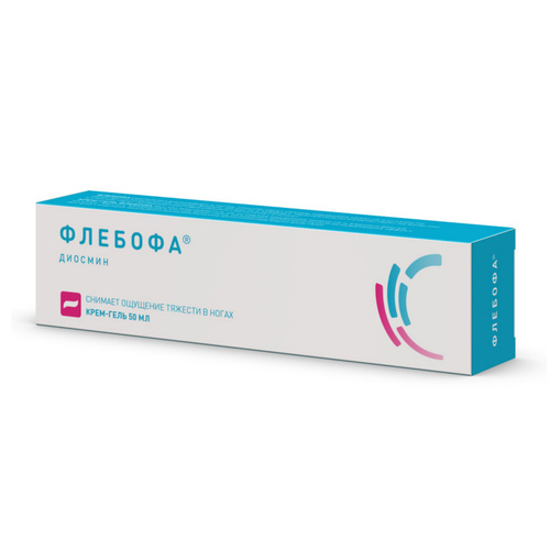 Крем-гель Флебофа, 50 мл - купить с доставкой по выгодным ценам в ...