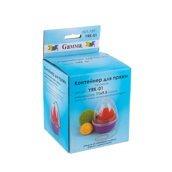 "Gamma" YRK-01 контейнер для пряжи пластик малый купить на OZON по ...