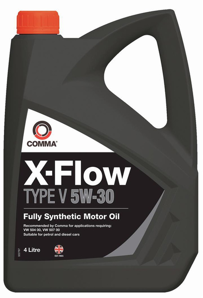 Масло моторное Comma X-Flow Type V 5W-30 Синтетическое 4 л XFV4L купить ...