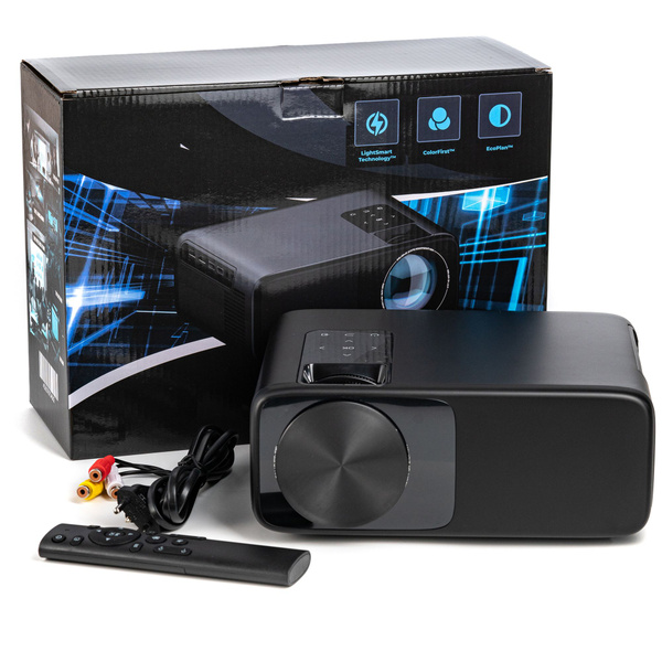 Nichia-vision Проектор, 3LCD, черный купить на OZON по низкой цене ...