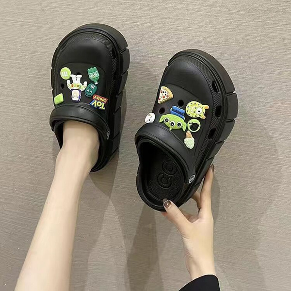 Сабо Женский SYJWY ПВХ (поливинилхлорид), размер 39, 40 Толстая подошва купить c доставкой на ...