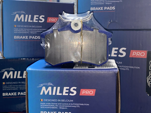 MILES Колодки тормозные Задние, арт. E510004 купить на OZON по низкой ...