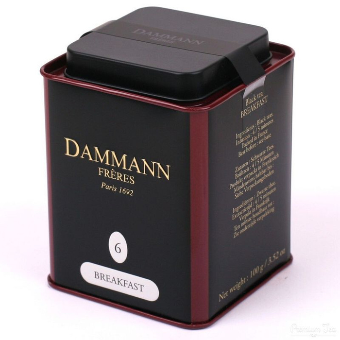 Чай Dammann The Breakfast листовой черный, 100 грамм - купить с ...