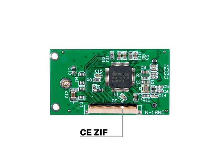 Адаптер-переходник для диска SSD M.2 SATA (B+M key) в разъем 1.8" CE ...