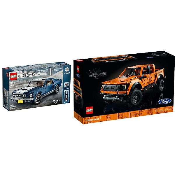 LEGO 2er Set: Creator Expert 10265 Ford Mustang + Technic 42126 Ford F ...