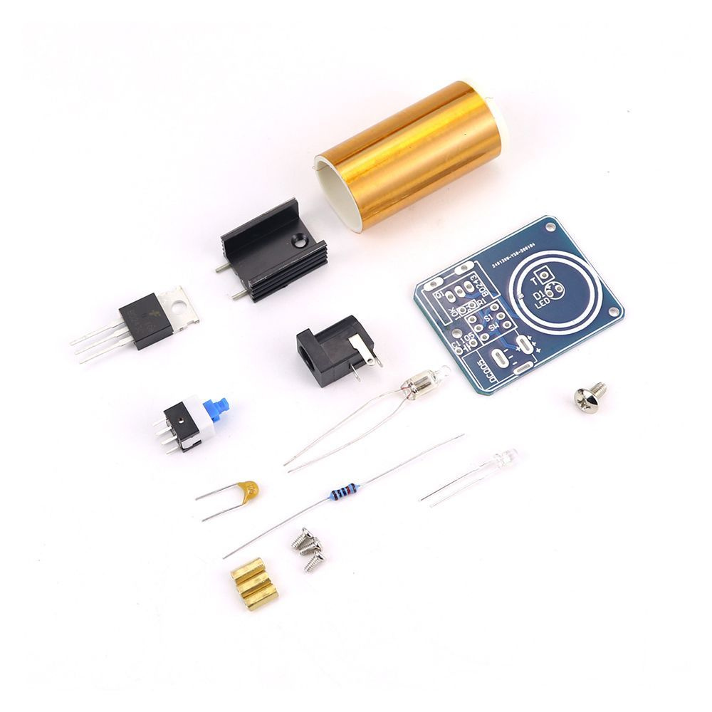 Две мини-катушки Теслы Набор для пайки DIY Интерактивные продукты для ...