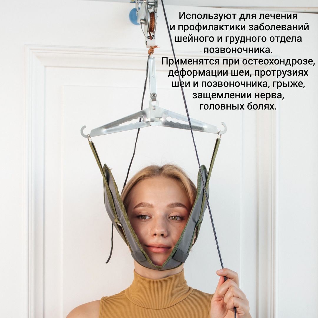 Петля Глиссона с креплением на дверь/тренажер для шеи купить c ...