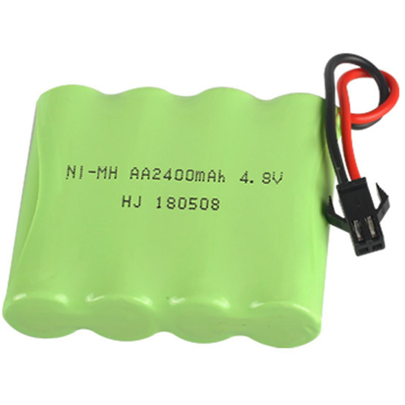 4.8V 2400MAh Ni- Battery Group RC Toy Electric Lighting AA 4.8 V 2400 ...