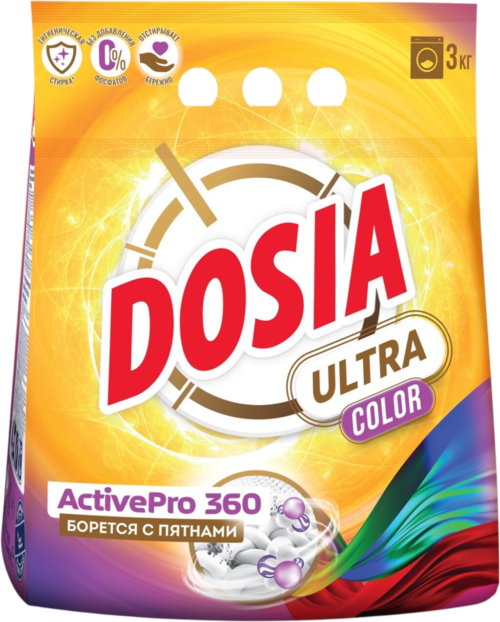 Стиральный порошок DOSIA Ultra Color, 3 кг - 1 шт купить на OZON по ...