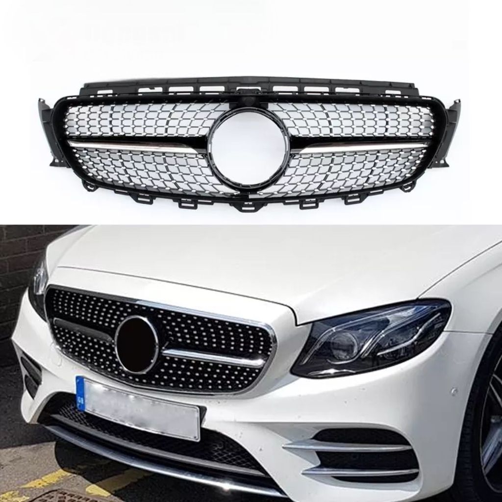 Решетка радиатора Diamond для Mercedes E-class W213 купить на OZON по ...