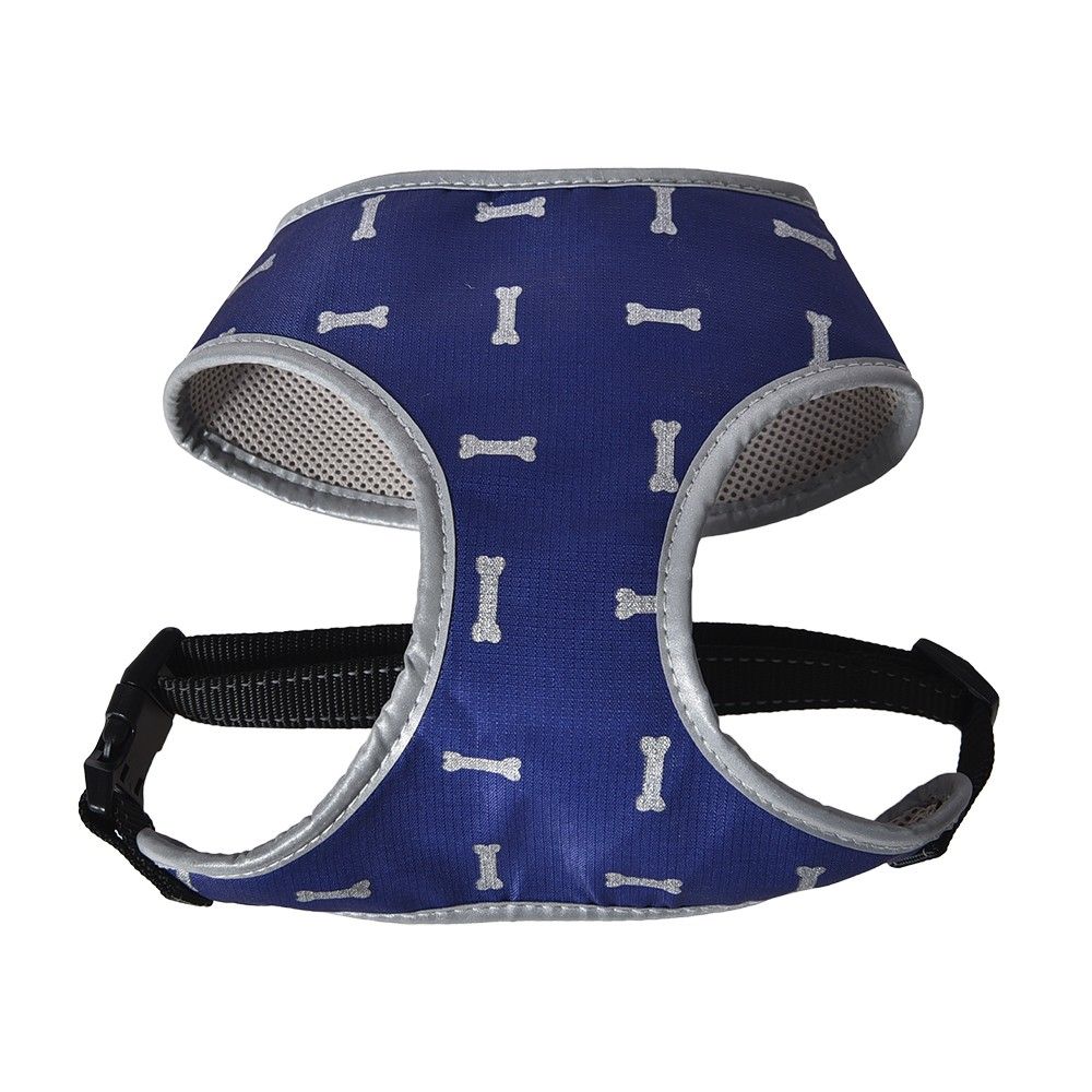 Шлейка для собак FOXIE Bones M (обхват шеи 35см, обхват груди 40-52см ...