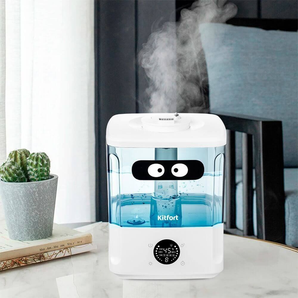 Увлажнитель воздуха Kitfort КТ-2876 - купить с доставкой по выгодным ценам в интернет-магазине ...