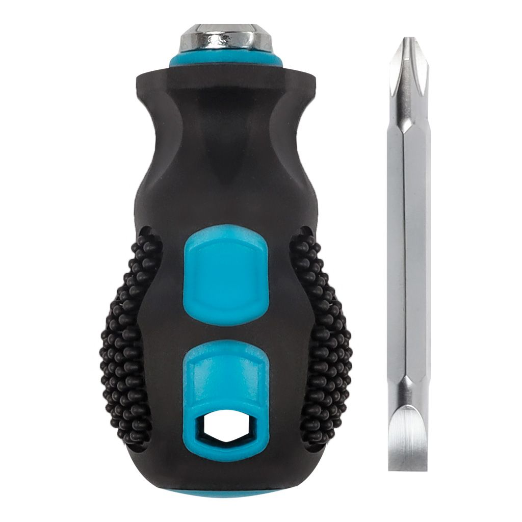 Двусторонная отвертка Smartbuy, PH2, SL6, короткая бита 38 мм, cт. CR-V - купить в интернет ...