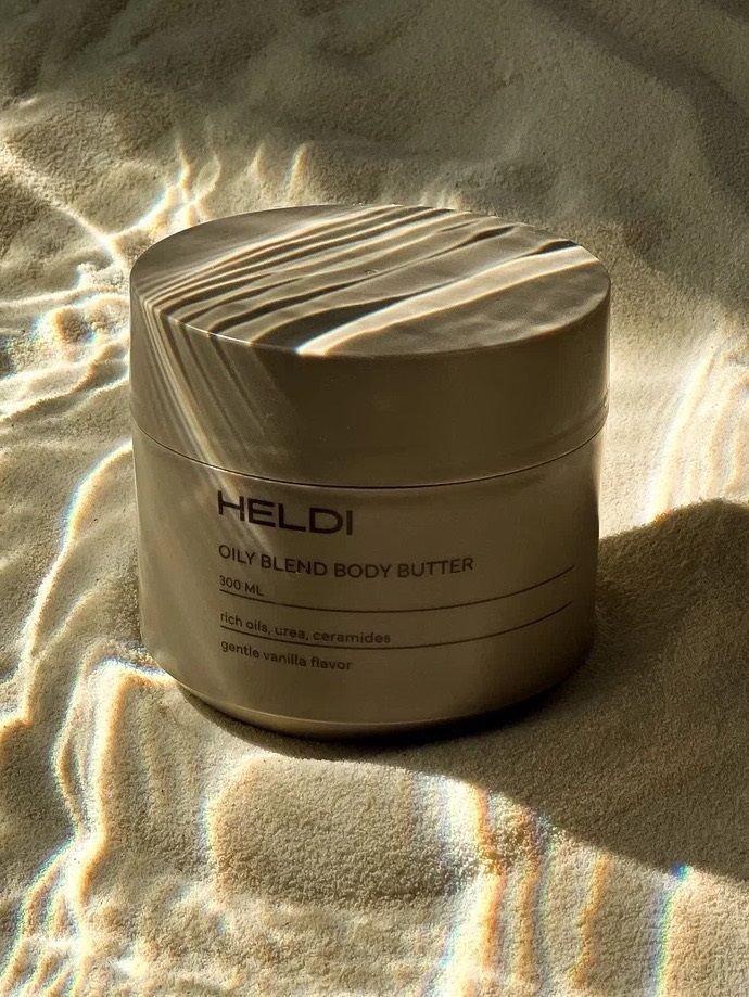 Крем для тела увлажняющий Heldi / баттер с ароматом ванили ...
