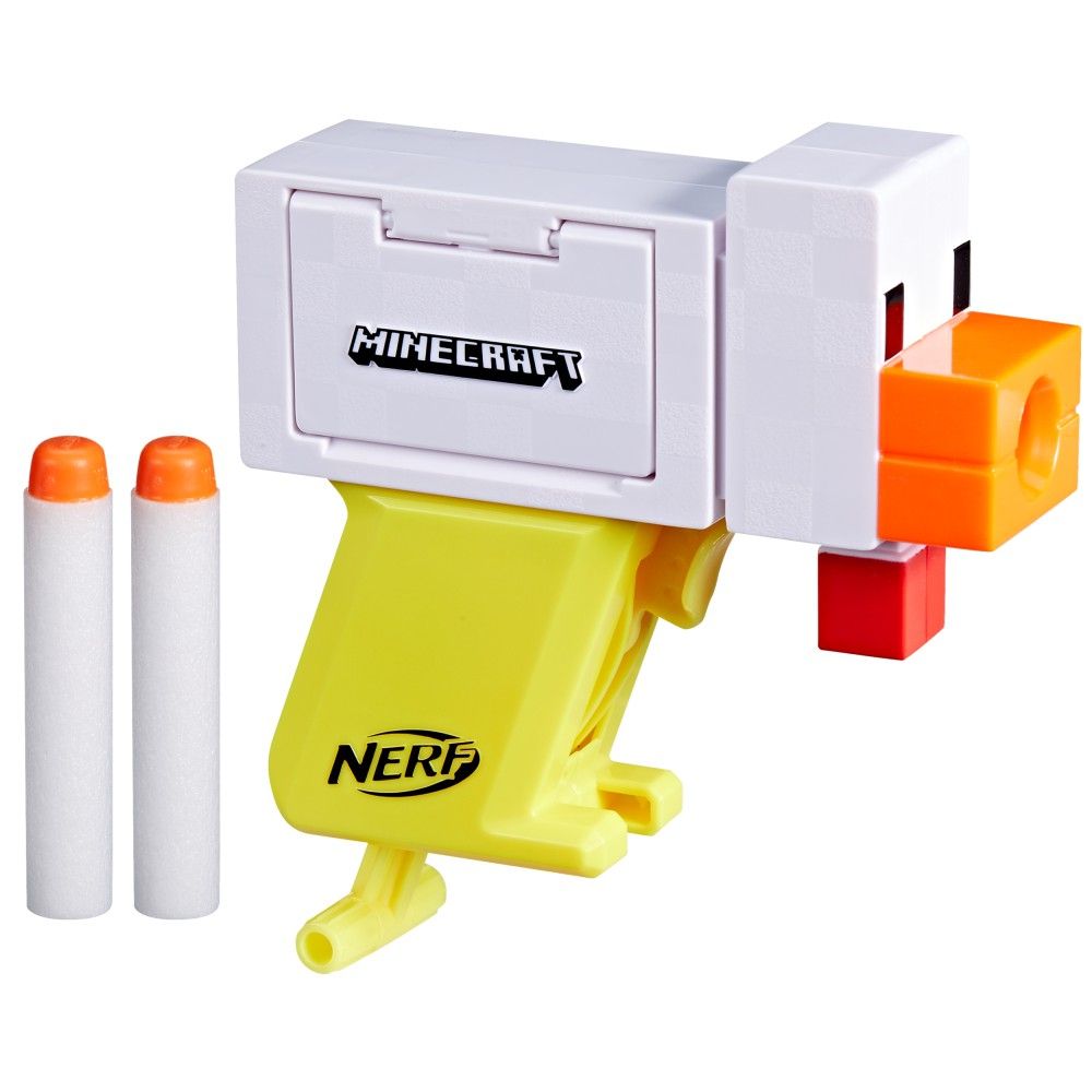 Hasbro Nerf - Microshots Minecraft Micro Chicken F7968 Лаунчер купить ...