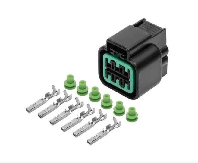 Разъем PB62506027 6-ти контактный к фарам CARGEN AX6586S Chevrolet ...