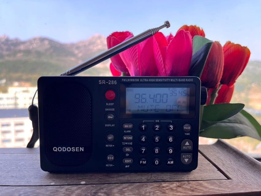 QODOSEN SR-286 Сверхчувствительный полнодиапазонный радиоприемник с ...