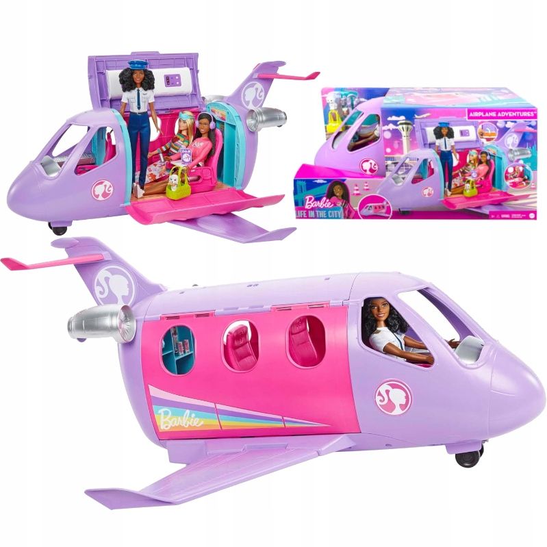 Игрушечный транспорт для куклы Barbie - Самолет Барби Aviation ...