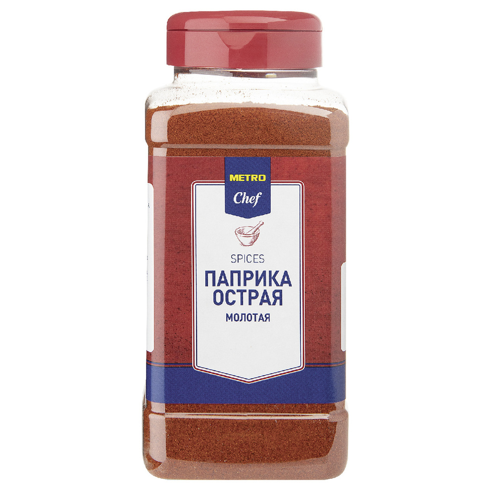 Паприка молотая острая METRO Chef, 480 г - купить с доставкой по ...