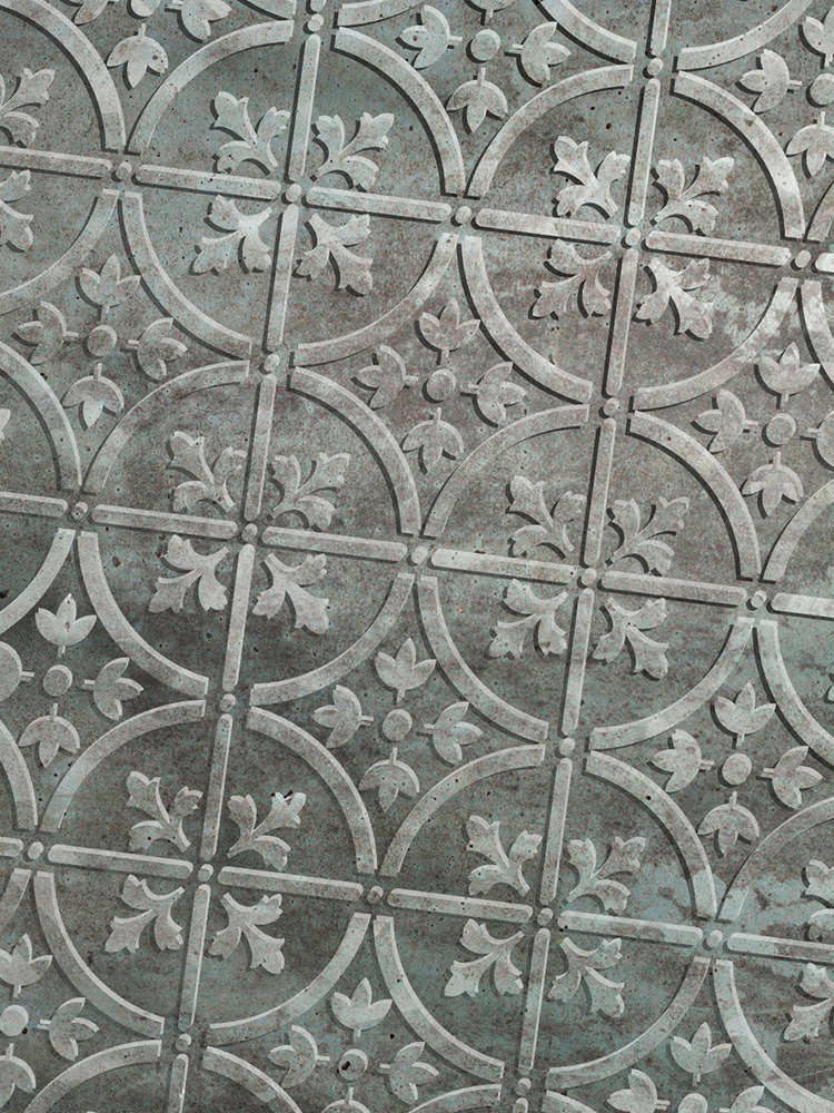 Трафарет плитка орнамент 4 паттерн 10х10см многоразовый из пластика ...