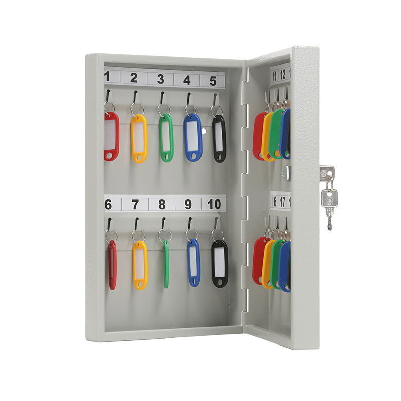 Ключница металлическая настенная "KEY-20" (на 20 ключей) - купить с ...