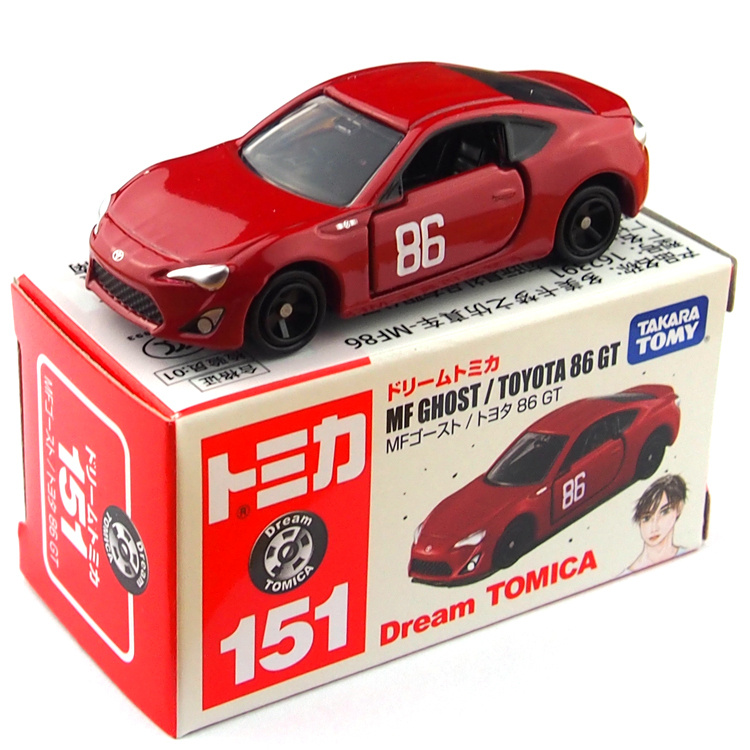 Машинка TAKARA TOMY TOMICA NO.151 MF GHOST TOYOTA 86 GT - купить с доставкой по выгодным ценам в ...