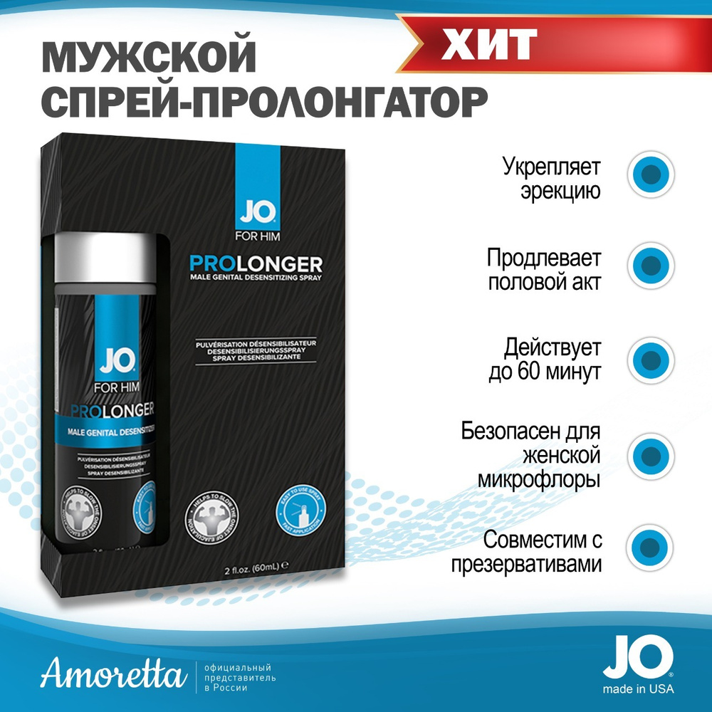 System JO Пролонгатор, Спрей, 60 млмл - купить с доставкой по выгодным ...