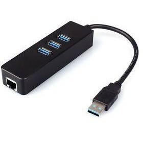 ORIENT JK-340, USB 3.0 HUB 3 Ports Gigabit Ethernet Adapter, RTS5140 ...