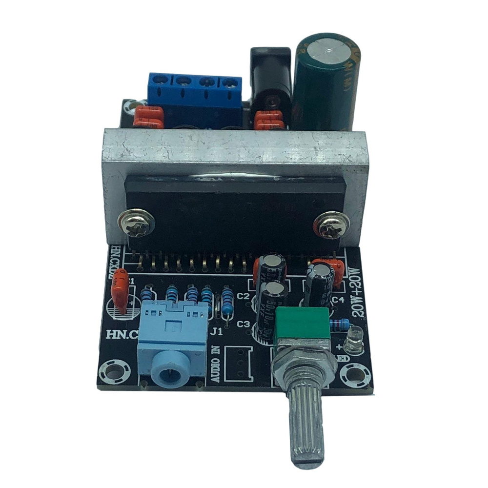 Плата цифрового аудиоусилителя TA2020 20 Вт + 20 Вт 4 Ом высокомощный ...