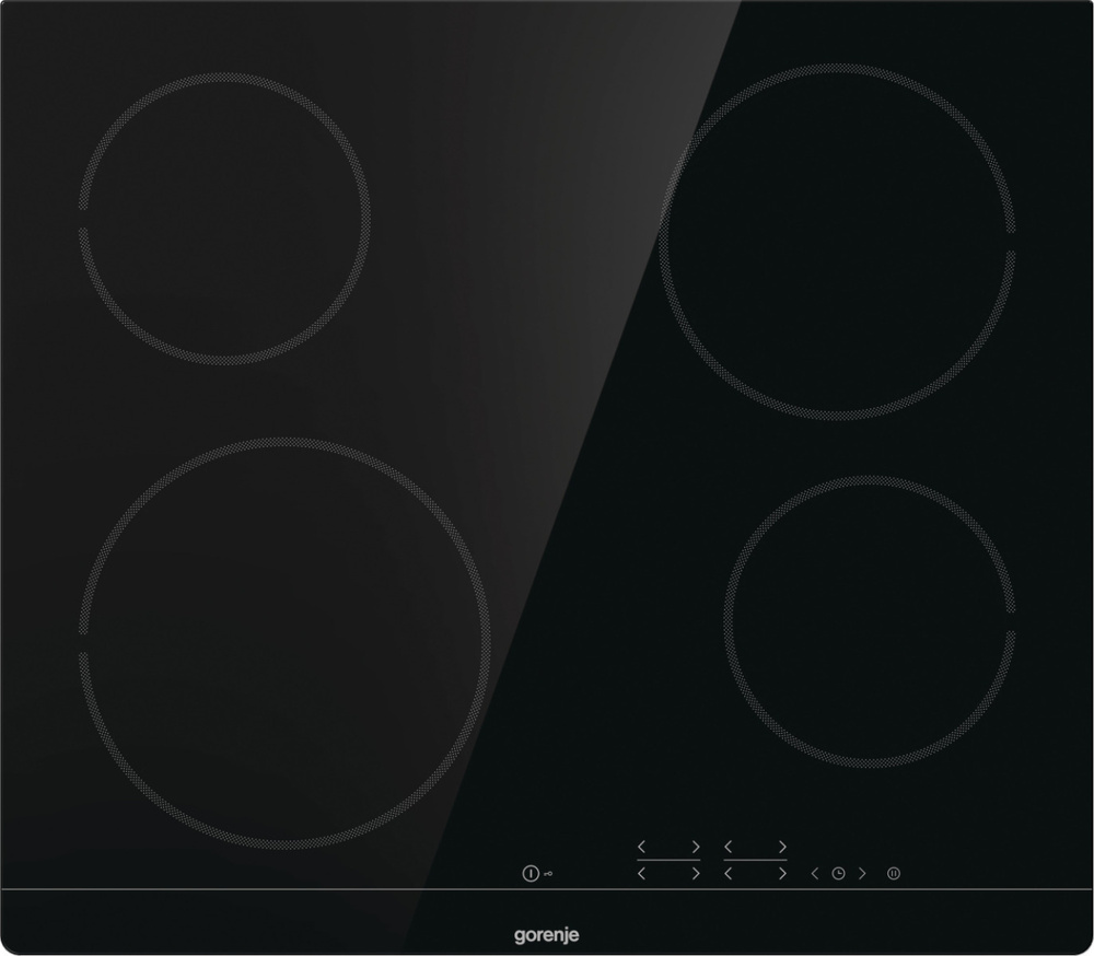 Встраиваемая варочная панель электрическая Gorenje CT41SC Black купить ...