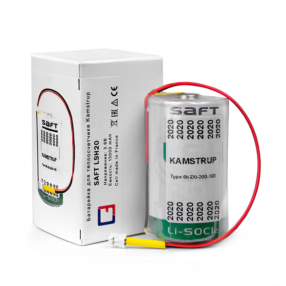 Батарейка литиевая Kamstrup Type 66-00-200-100 купить на OZON по низкой ...