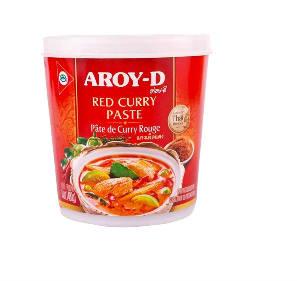 Aroy-D Паста Карри, красная, 400 г - купить с доставкой по выгодным ...