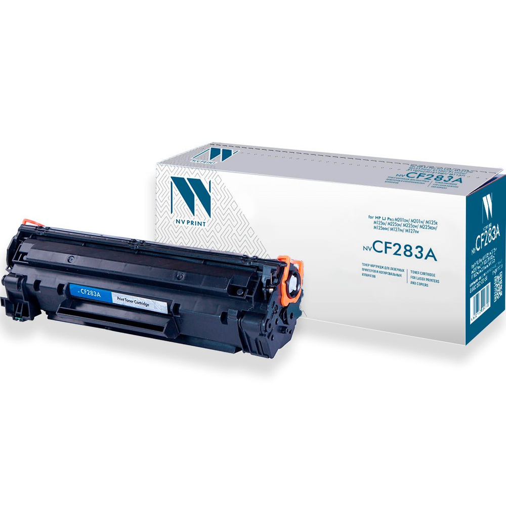 Расходник для печати NV Print CF283A / CF283 / 283A, Черный (black ...