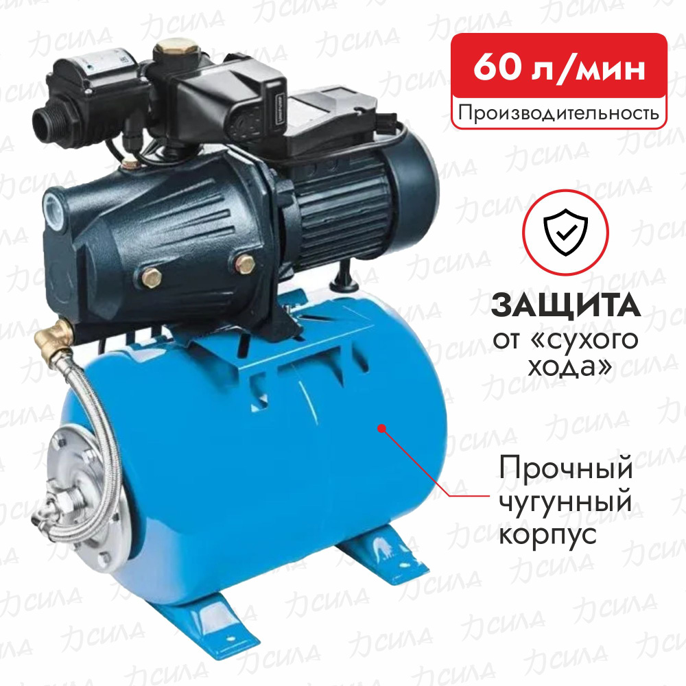 Насосная станция Unipump JET 100 L-24 24363, 220 л/мин - купить по ...