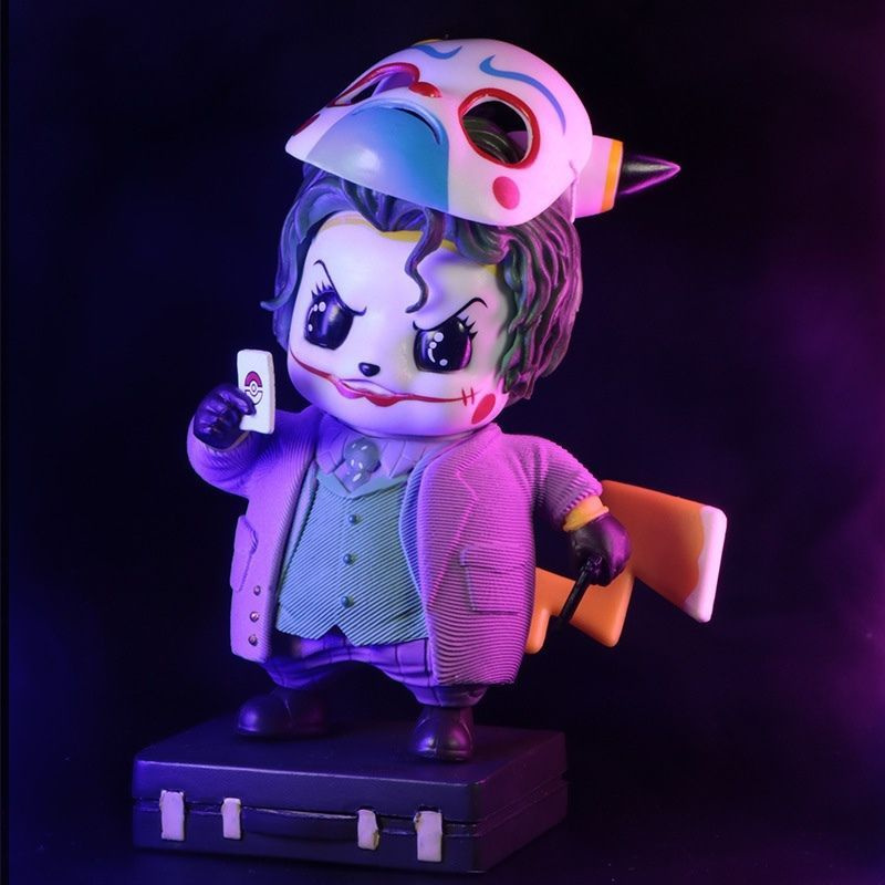 Аниме Фигурка Pokemon/Покемон, Pikachu Joker/Пикачу Джокер (12см, пакет ...