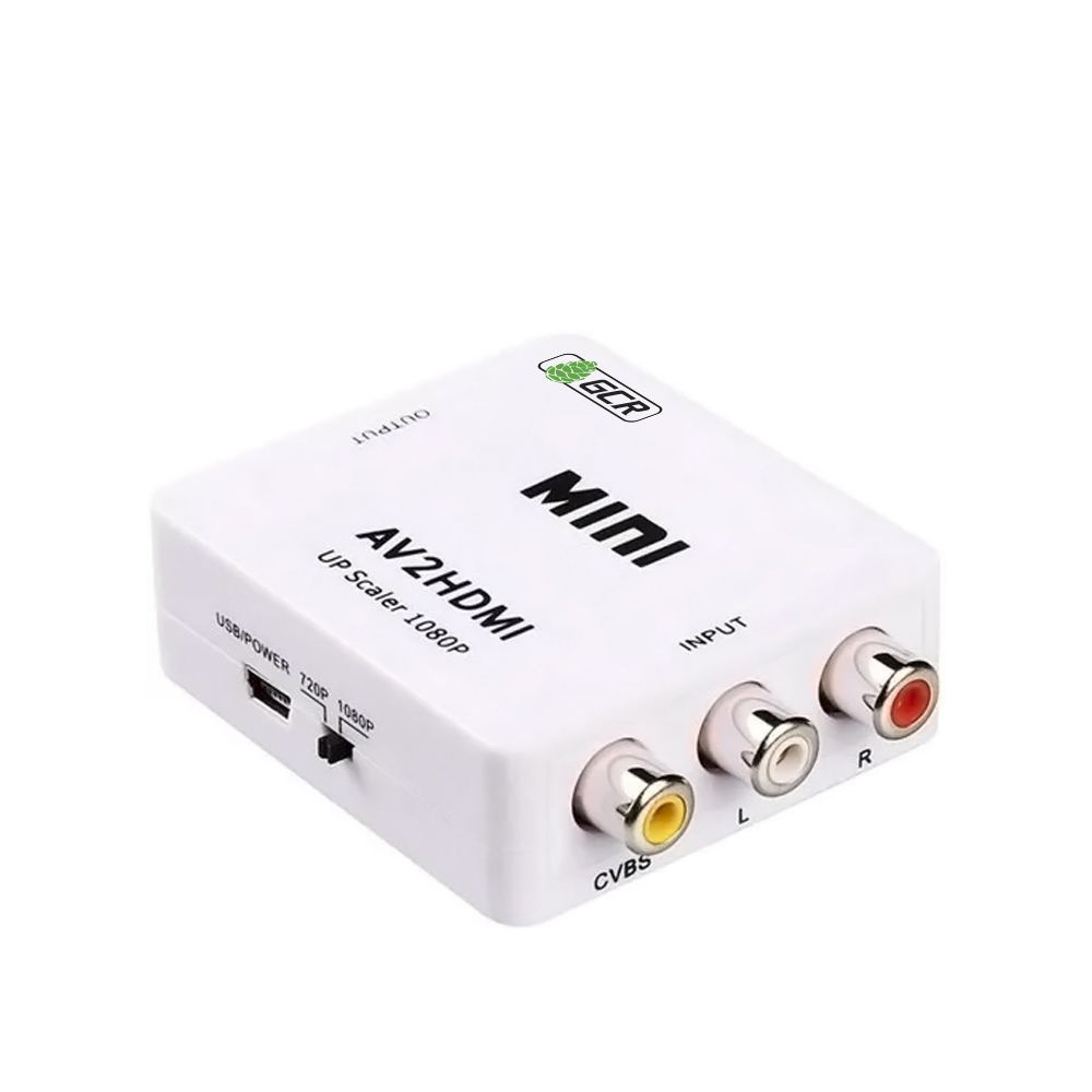 Конвертер AV на HDMI GCR конвертер переходник для телевизора монитора ...