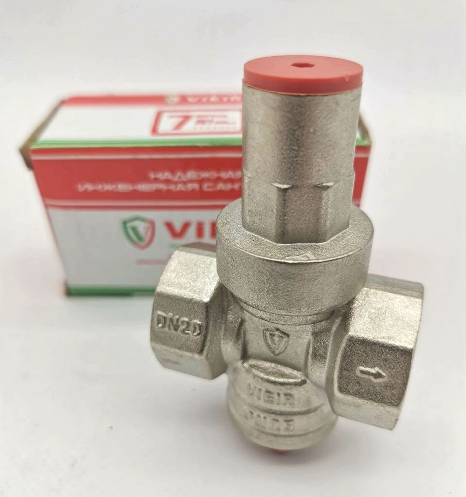 Регулятор давления под манометр / редуктор давления 3/4" 1-4 bar ViEiR - купить в интернет ...