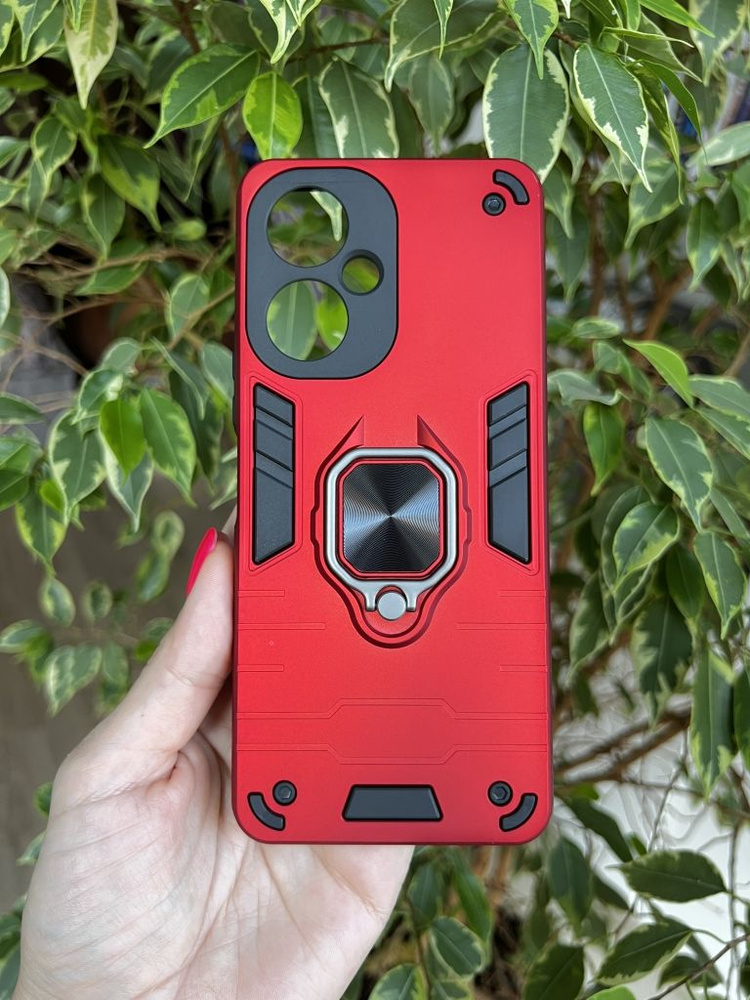 Чехол противоударный ring для Tecno Camon 19 и 19 Pro / Техно Камон 19 ...