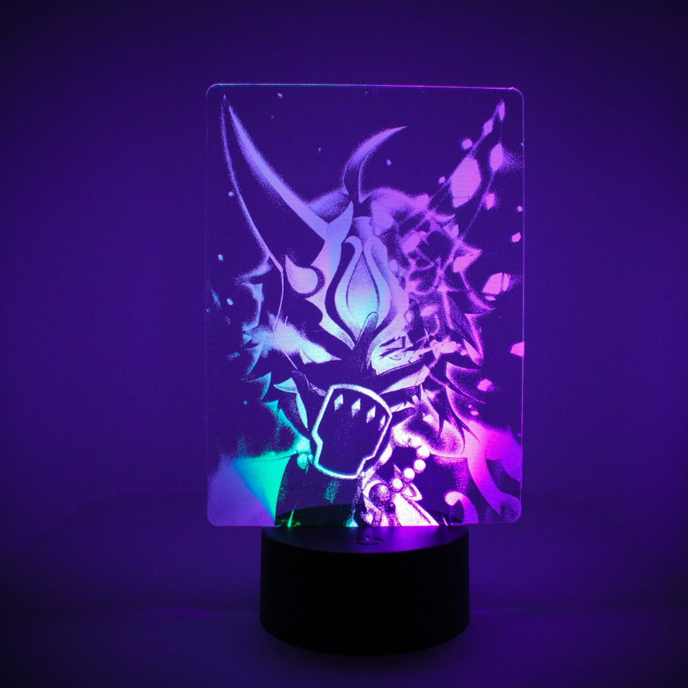 Купить Ночник Геншин Импакт Genshin Impact, Батареи AA по выгодной цене ...