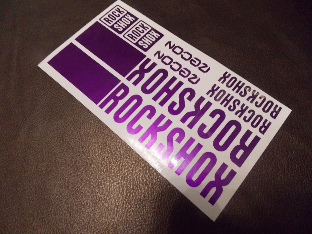 Rock shox Recon наклейки на вилку для велосипеда rockshox MTB Stickers ...