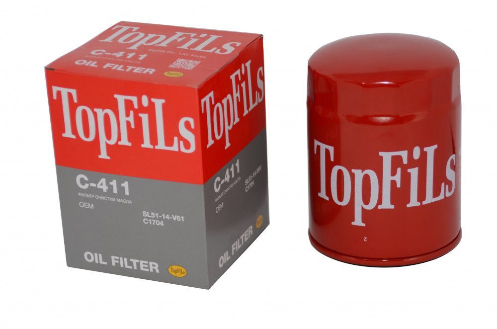 Фильтр масляный TopFils Фильтр масляный TOP FILS C-411 - купить по выгодным ценам в интернет ...
