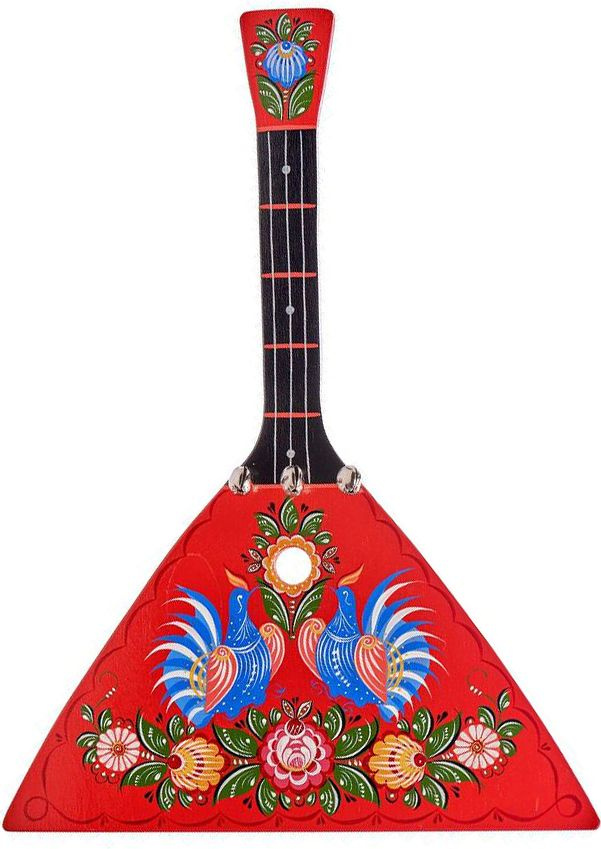 Балалайка сувенир детская Мастерская Сереброва MS-K2-BL-01 - купить с доставкой по выгодным ...