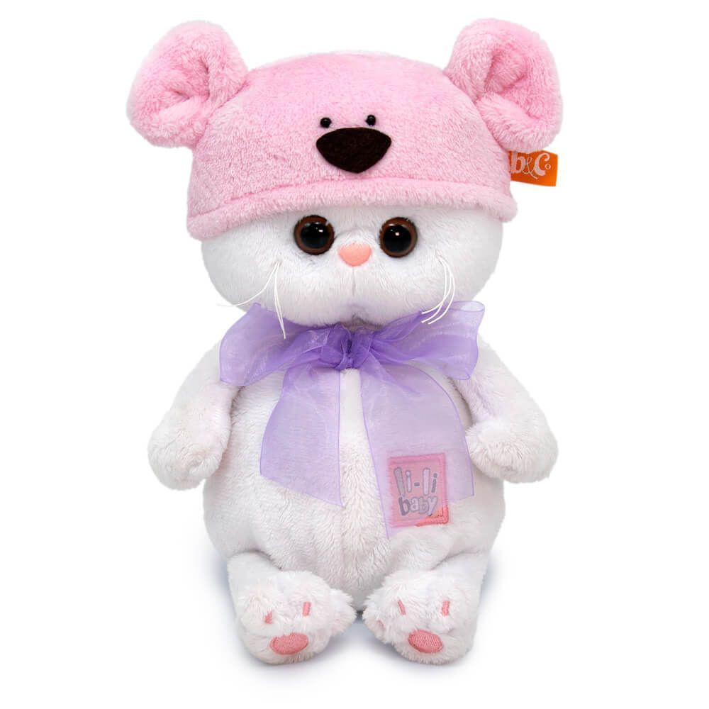 Мягкая игрушка Буди Баса Budi Basa Li-Li Baby в шапке Мышка, 20 см, LB ...