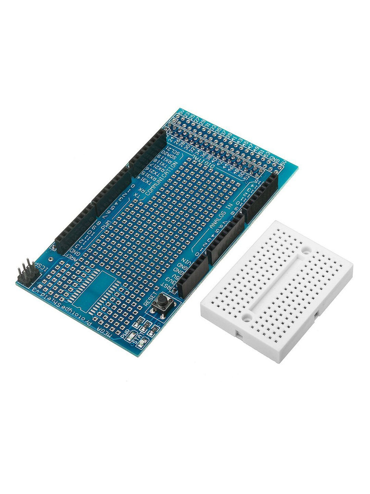 Плата расширения Arduino MEGA 2560 с макетной платой (Ф) - купить с ...