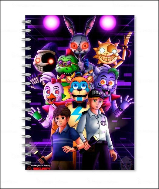 Тетрадь Five Nights At Freddy Fnaf 5 ночей с Фредди №2 купить с