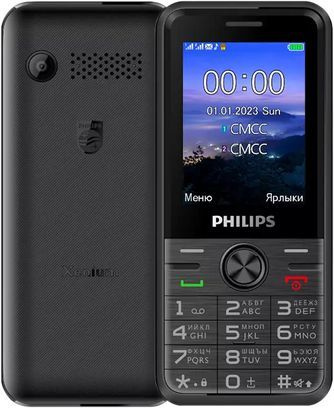 Мобильный телефон Philips E6500 Xenium, черный - купить по выгодной цене в интернет-магазине ...