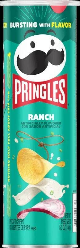 Чипсы PRINGLES RANCH CRISPS соус ранчо 158 гр. USA купить на OZON по ...