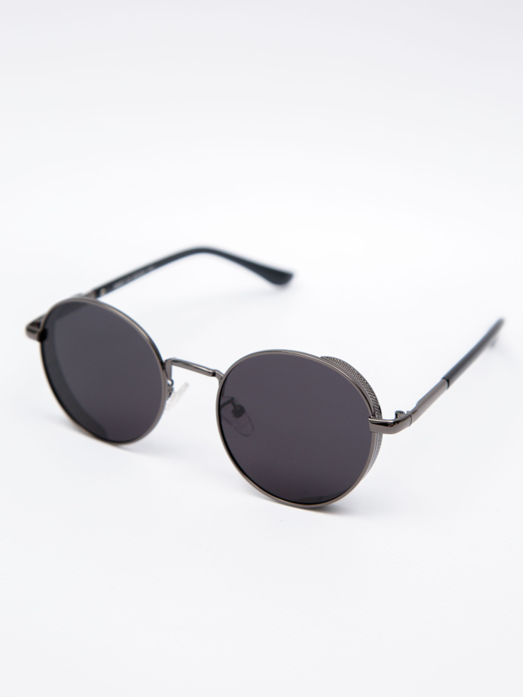Очки солнцезащитные POLARIZED Тишейды + футляр в подарок / Круглые ...
