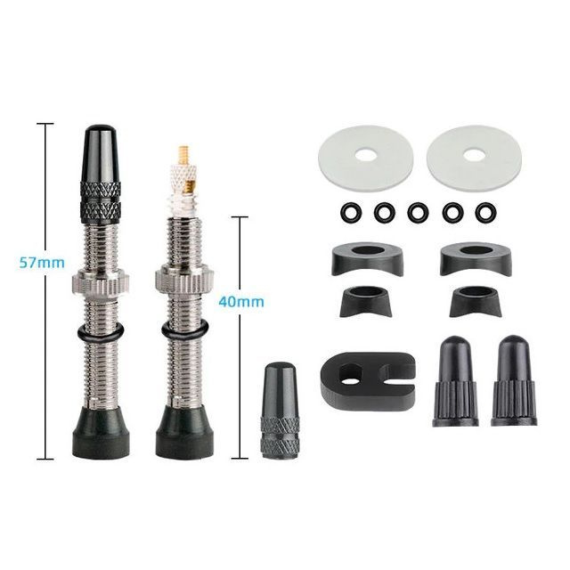 Ниппель для бескамерных ободов велосипеда (комплект 2 шт. с ...